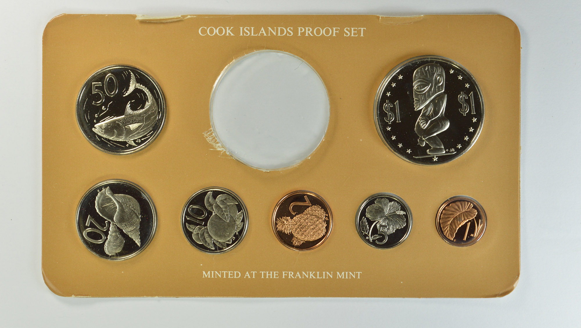 World Coin Collection 1976 Cook Islands TOUGH SET - Missing a Few Coins ...