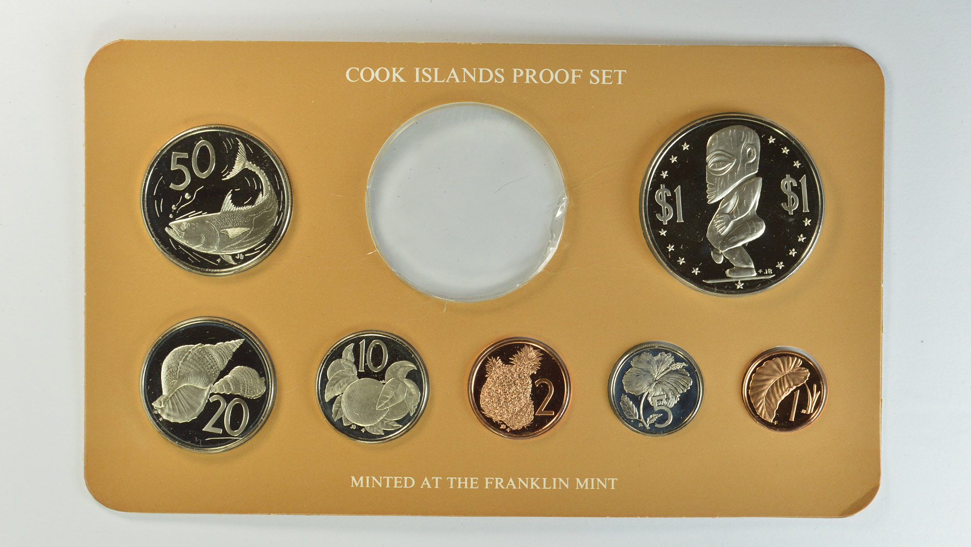 World Coin Collection 1977 Cook Islands TOUGH SET - Missing a Few Coins ...
