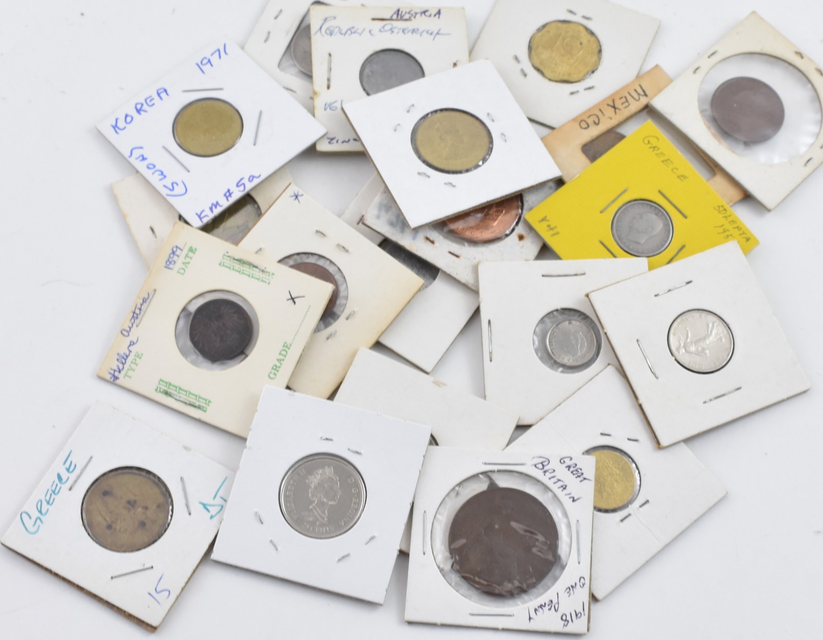 WORLD Coin Collection - You get EVERYTHING - See photos! | Property Room
