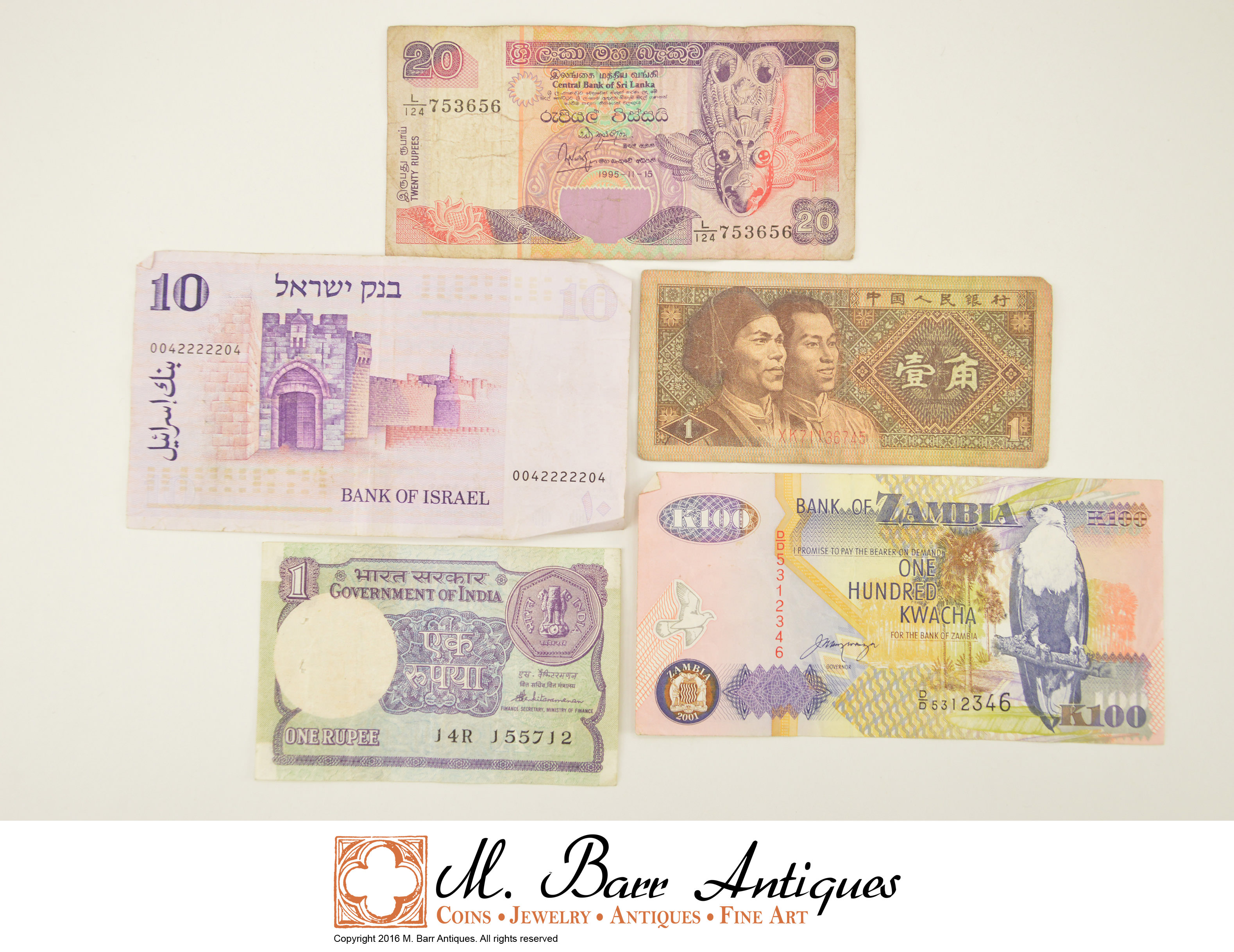 WORLD Currency - Collectible International Bank Notes | Property Room