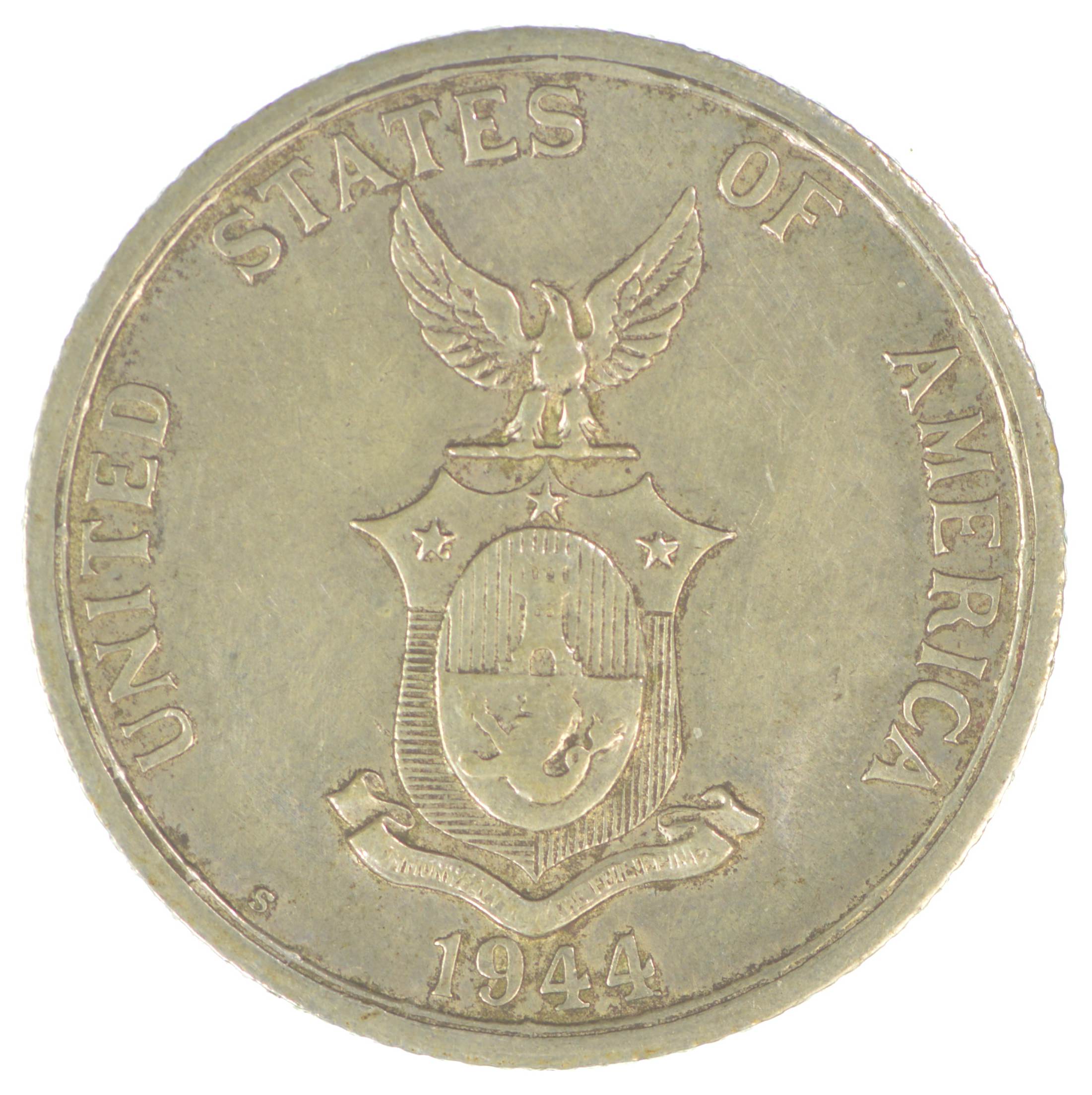 World Silver - 1944 Philippines 50 Centavos | Property Room