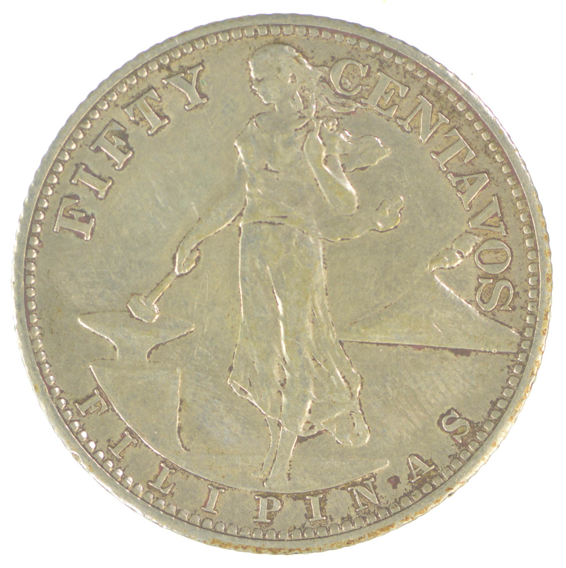 World Silver - 1944 Philippines 50 Centavos | Property Room