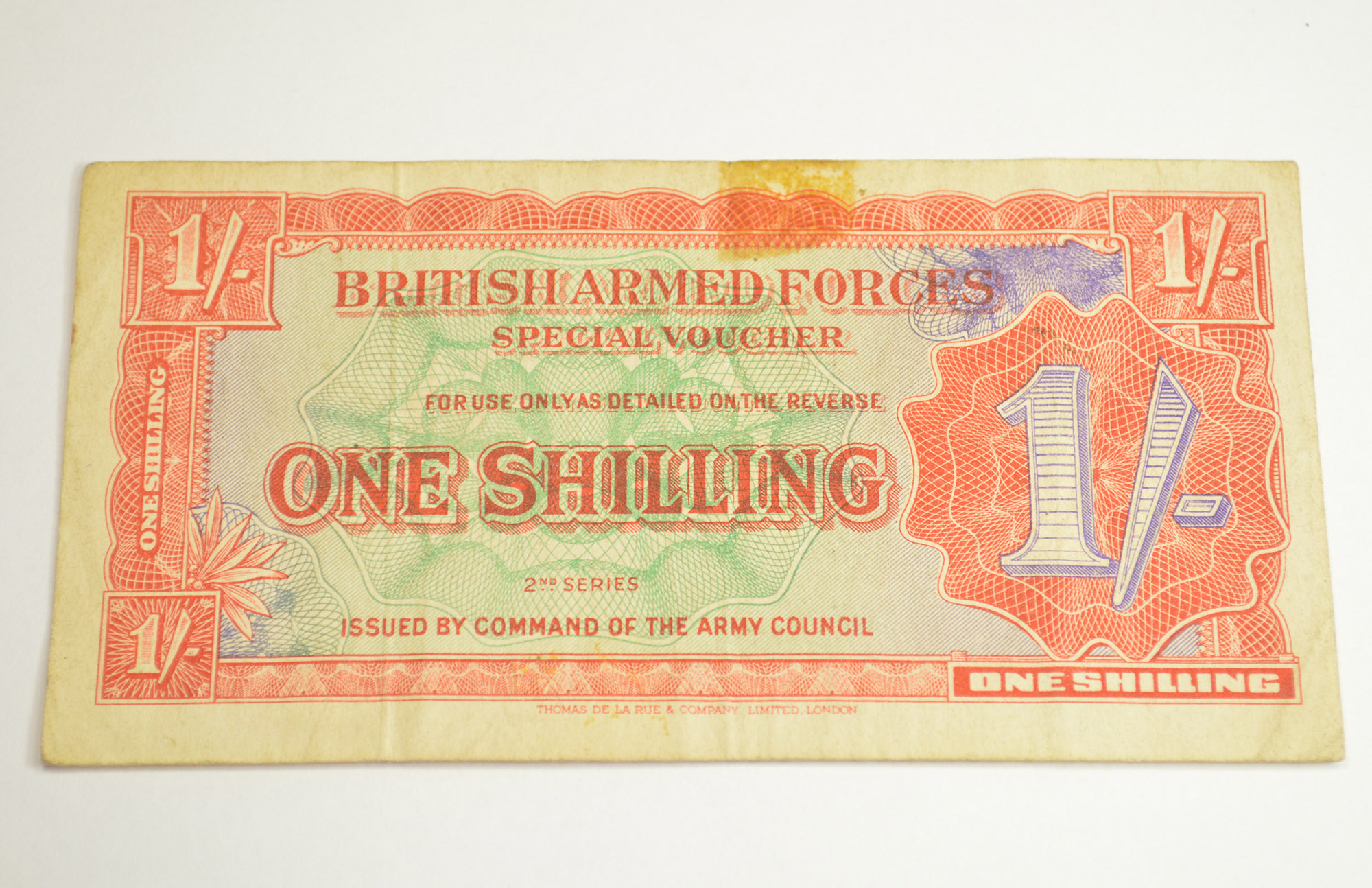 WWII Military Script - Allied Forces - Historic Note | Property Room