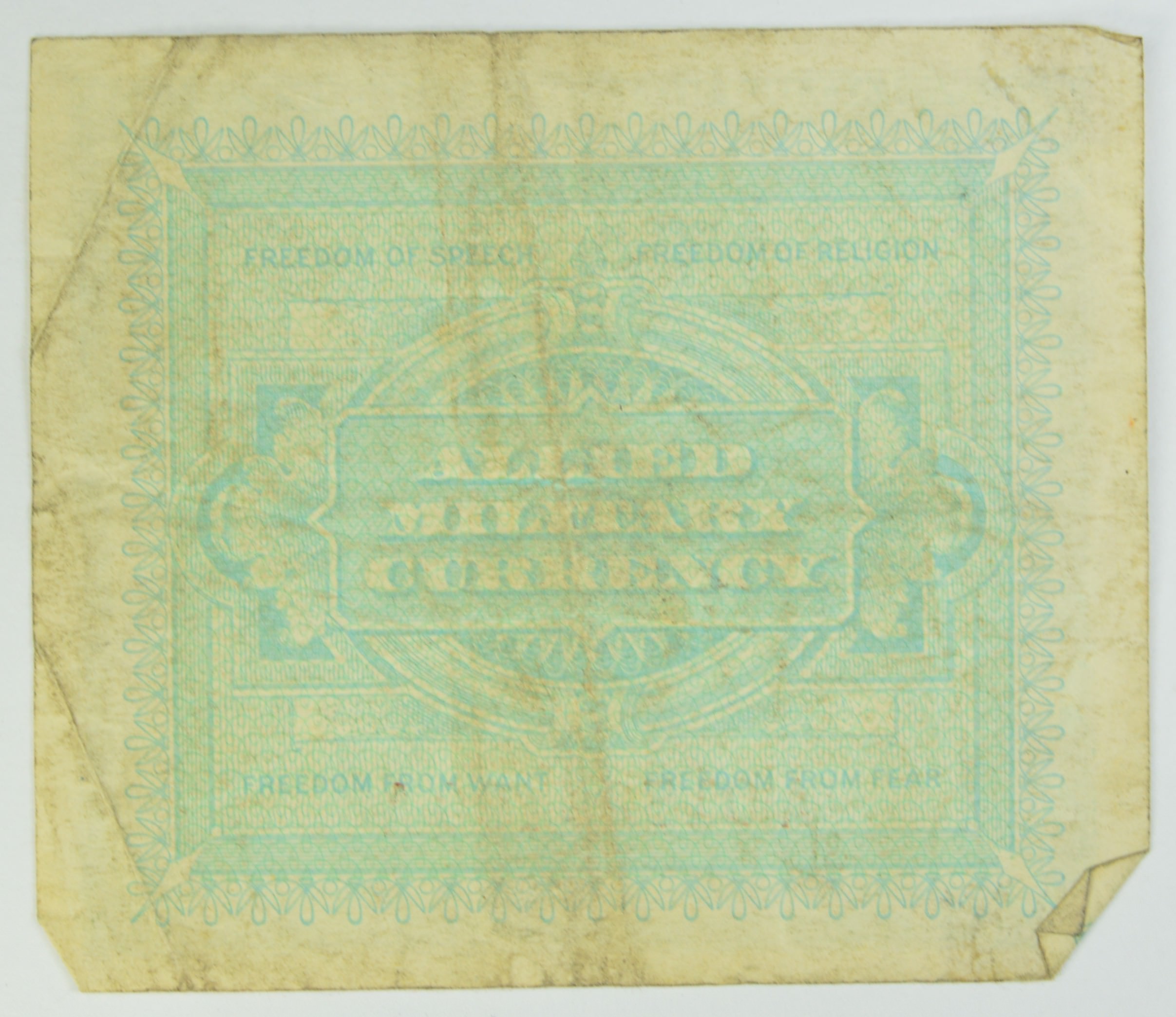 WWII Military Script - Allied Forces - Historic Note | Property Room