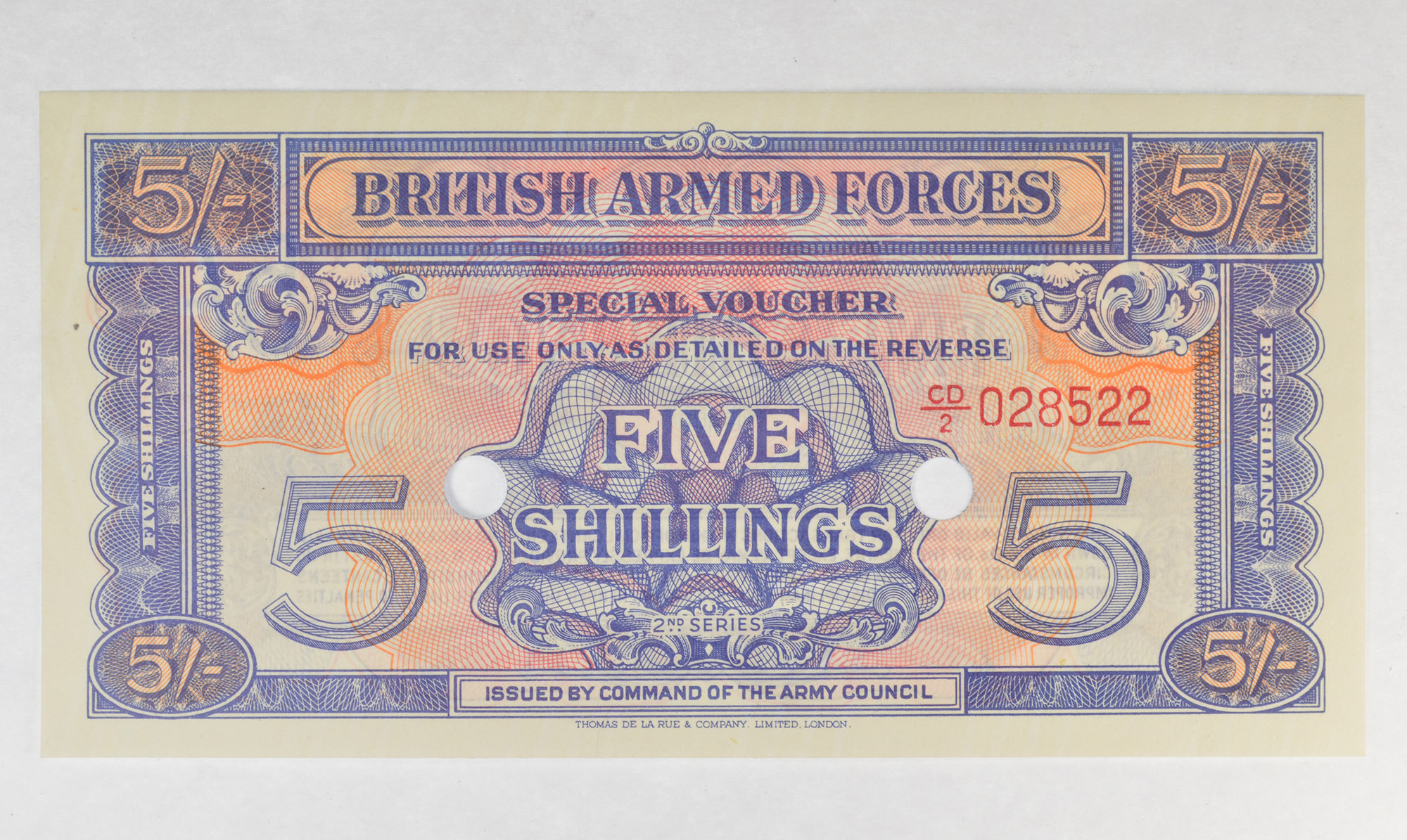 WWII Military Script - Allied Forces - Historic Note | Property Room