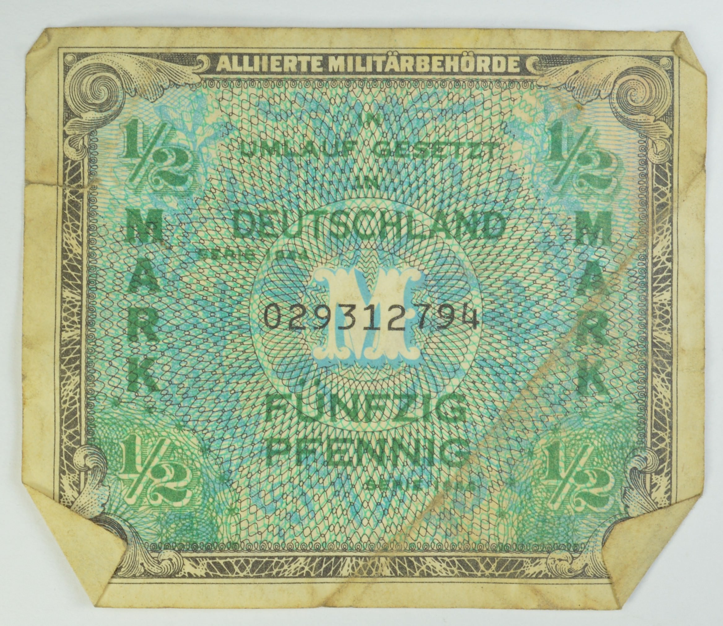WWII Military Script - Allied Forces - Historic Note | Property Room