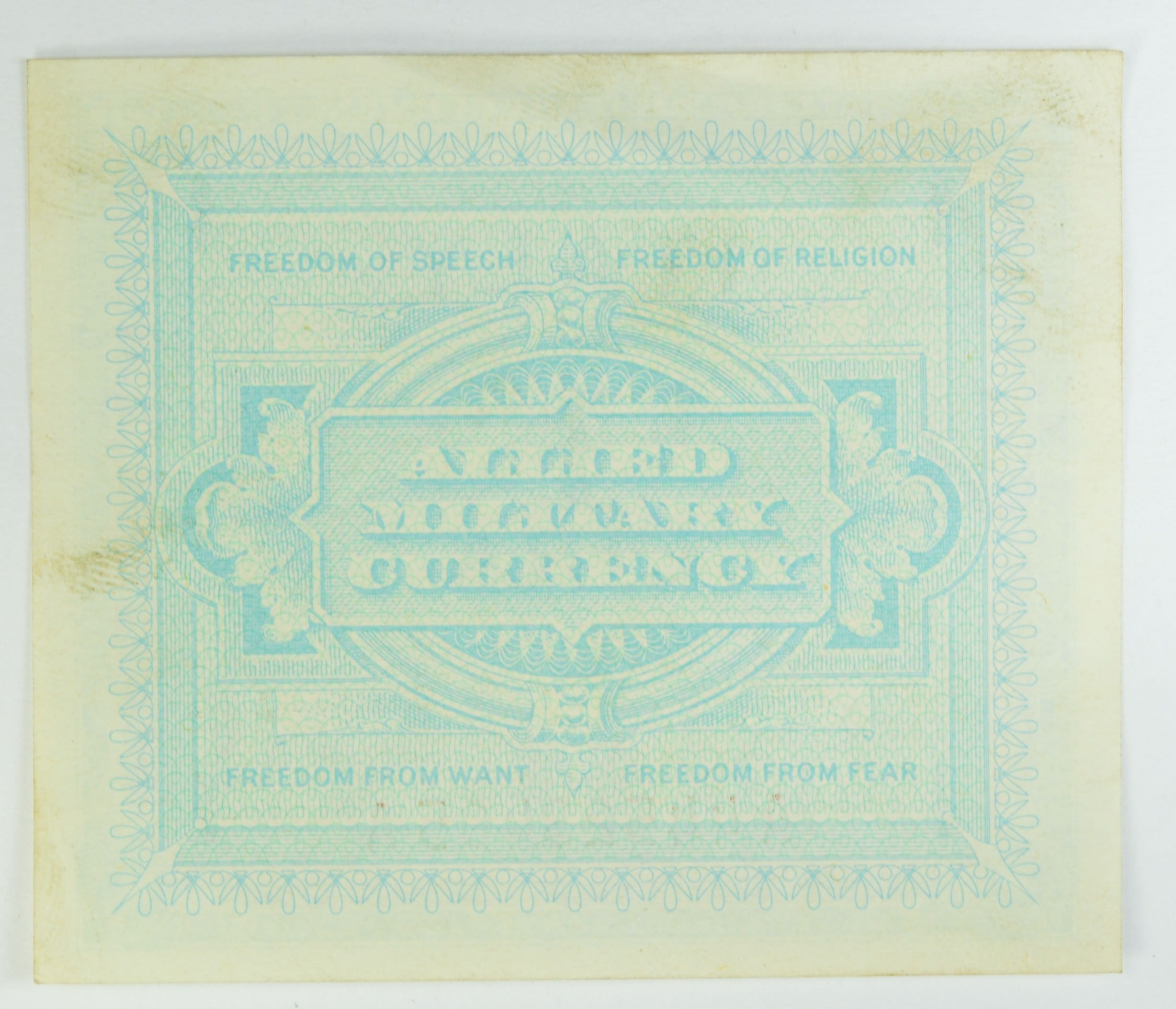 WWII Military Script - Allied Forces - Historic Note | Property Room