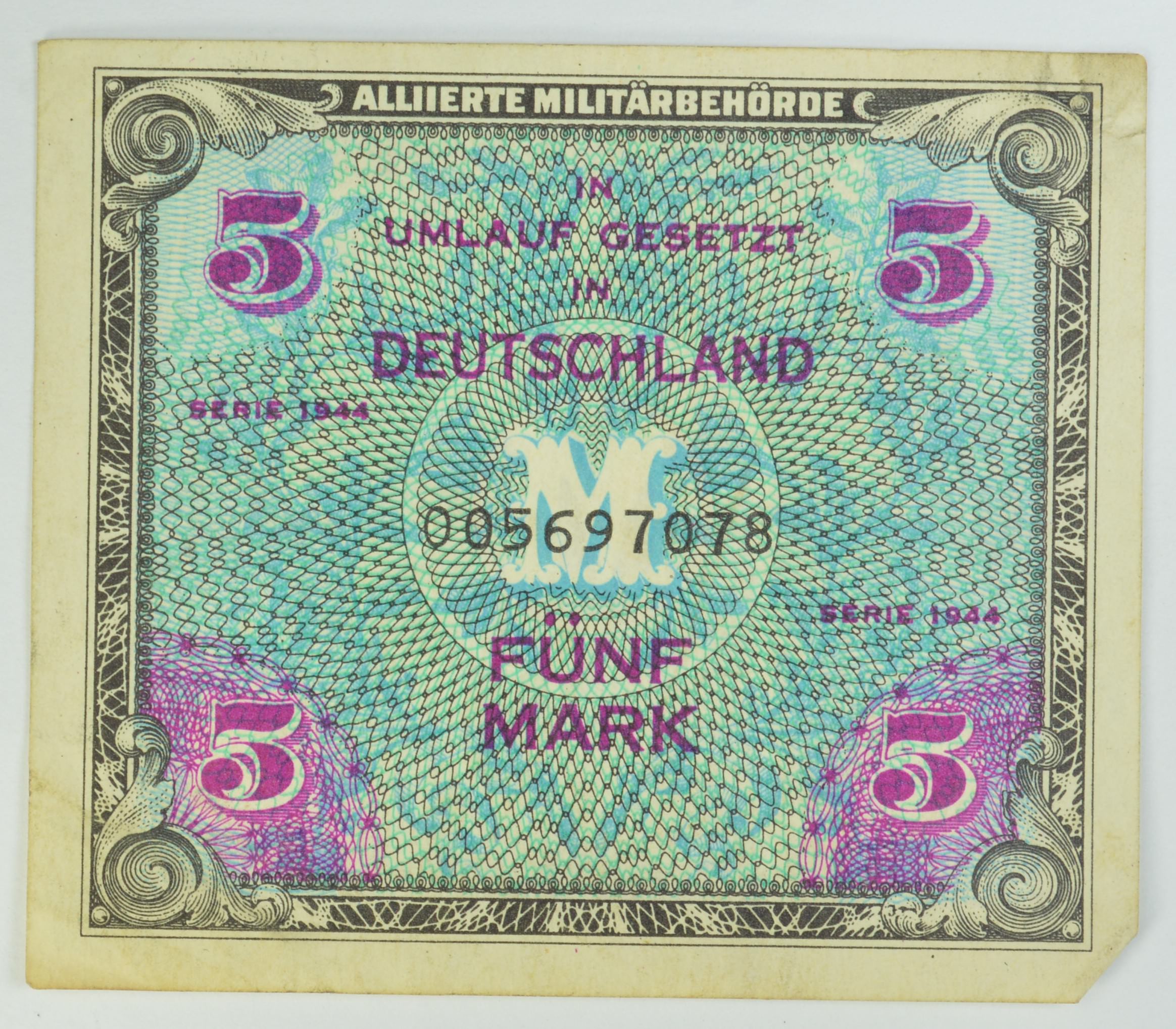 WWII Military Script - Allied Forces - Historic Note | Property Room