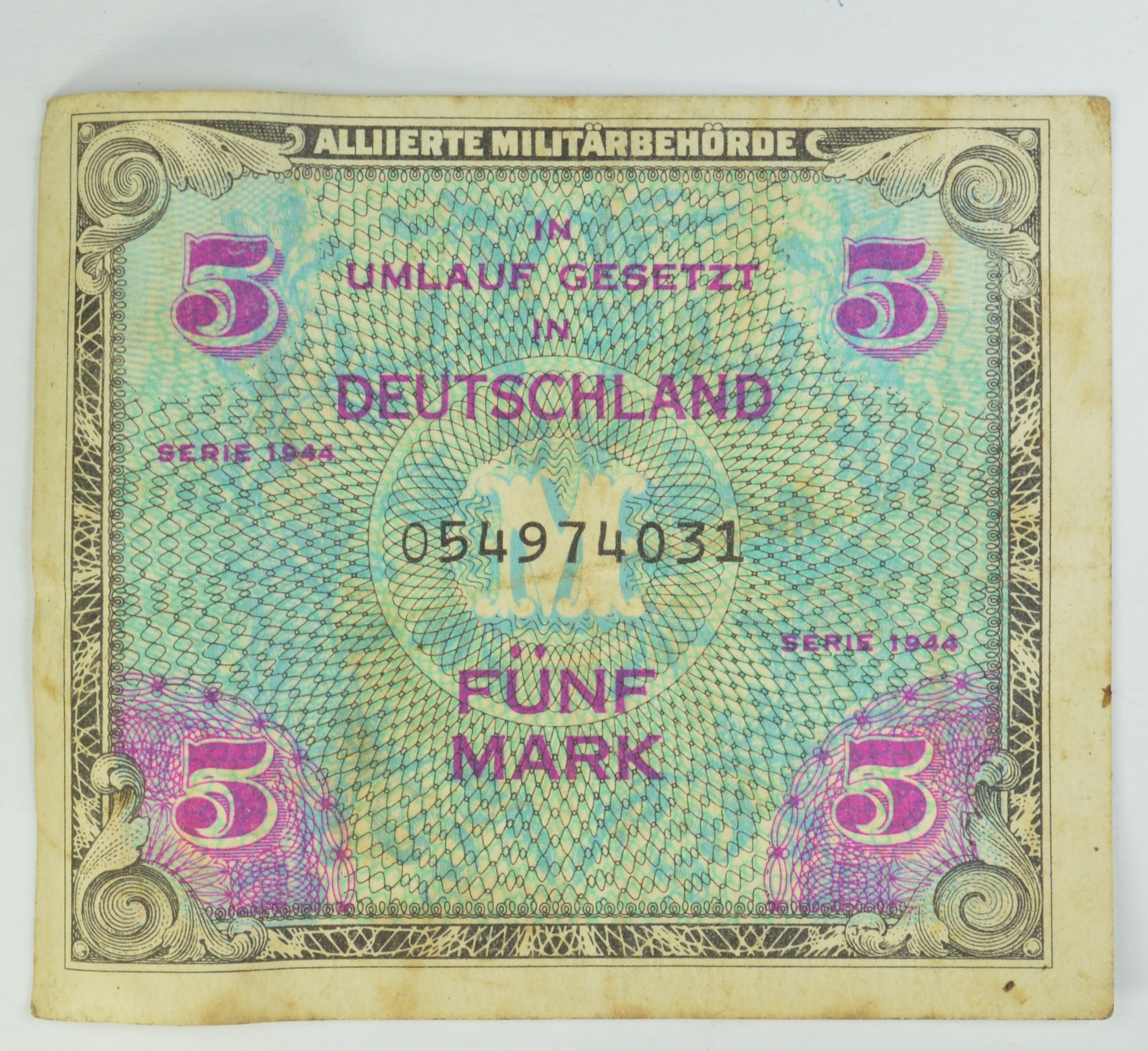 WWII Military Script - Allied Forces - Historic Note | Property Room