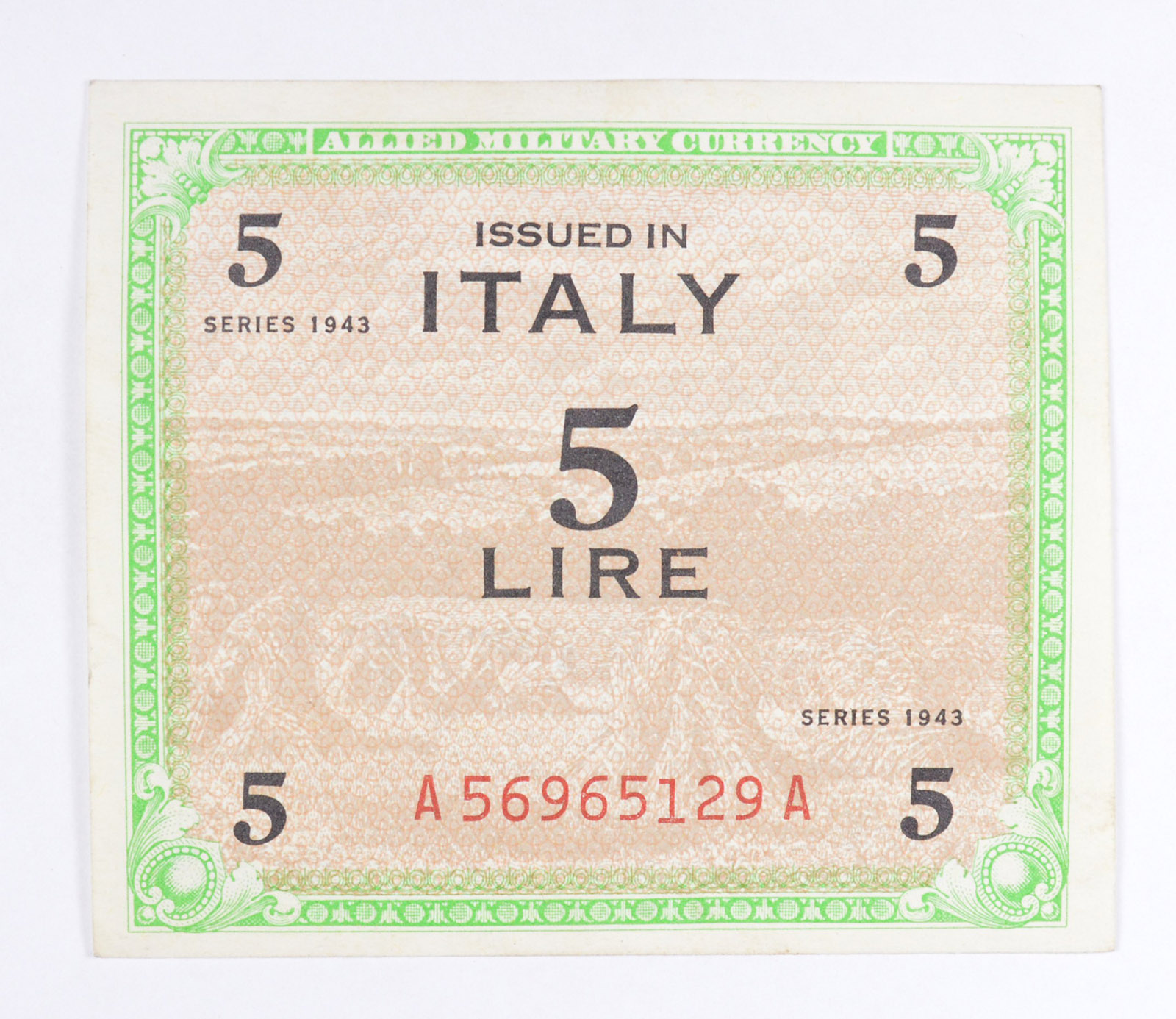 WWII Military Script - Allied Forces - Historic Note | Property Room