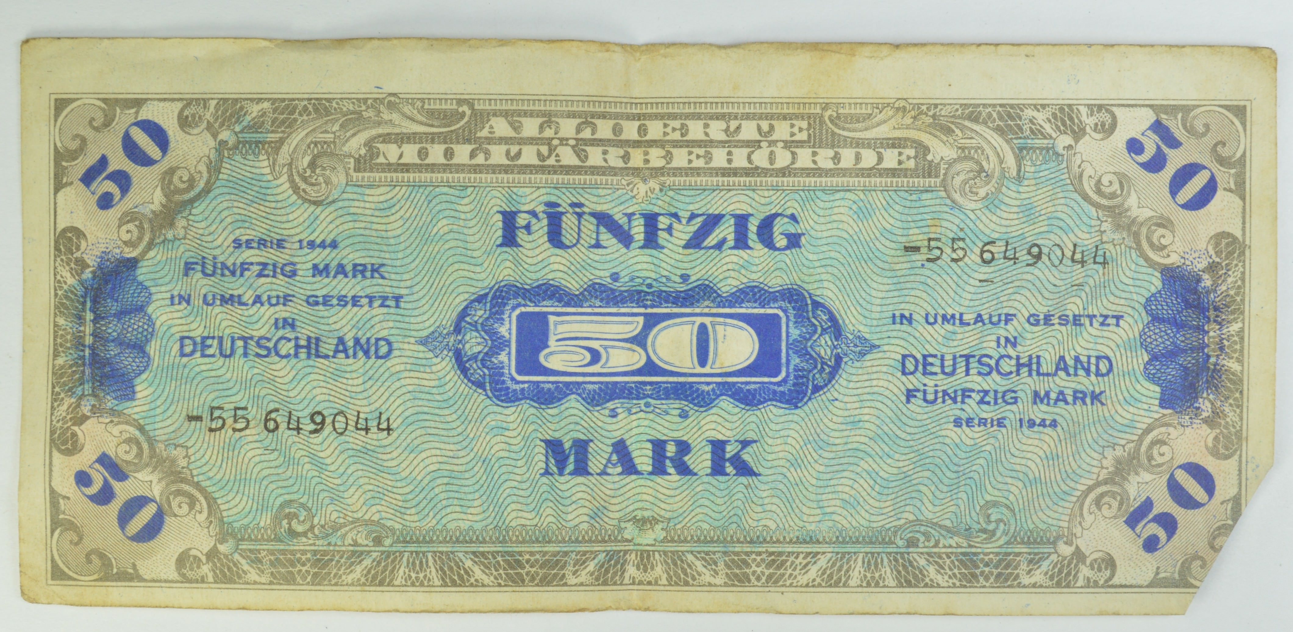 WWII Military Script - Allied Forces - Historic Note - Reduced S&H ...