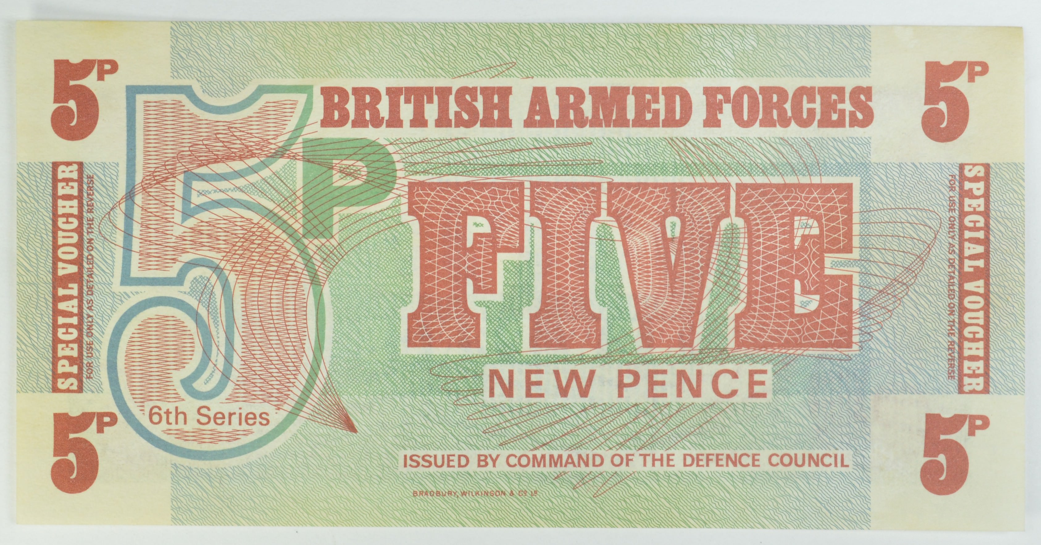 WWII Military Script - Allied Forces - Historic Note - Reduced S&H ...
