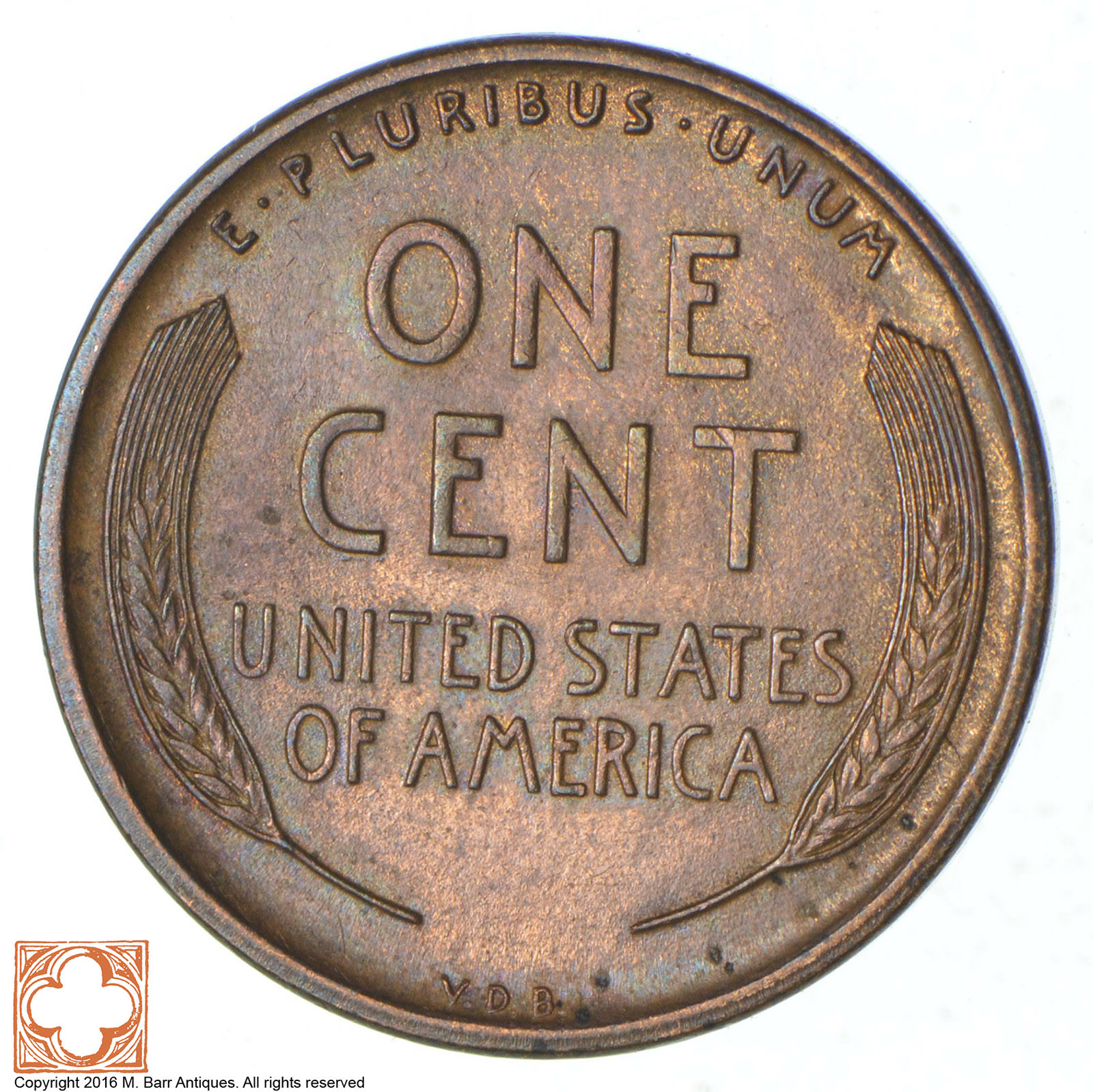 XF+++ - 1909 VDB - 1909 Lincoln Cent - WITH Designer's Initials - Rare ...