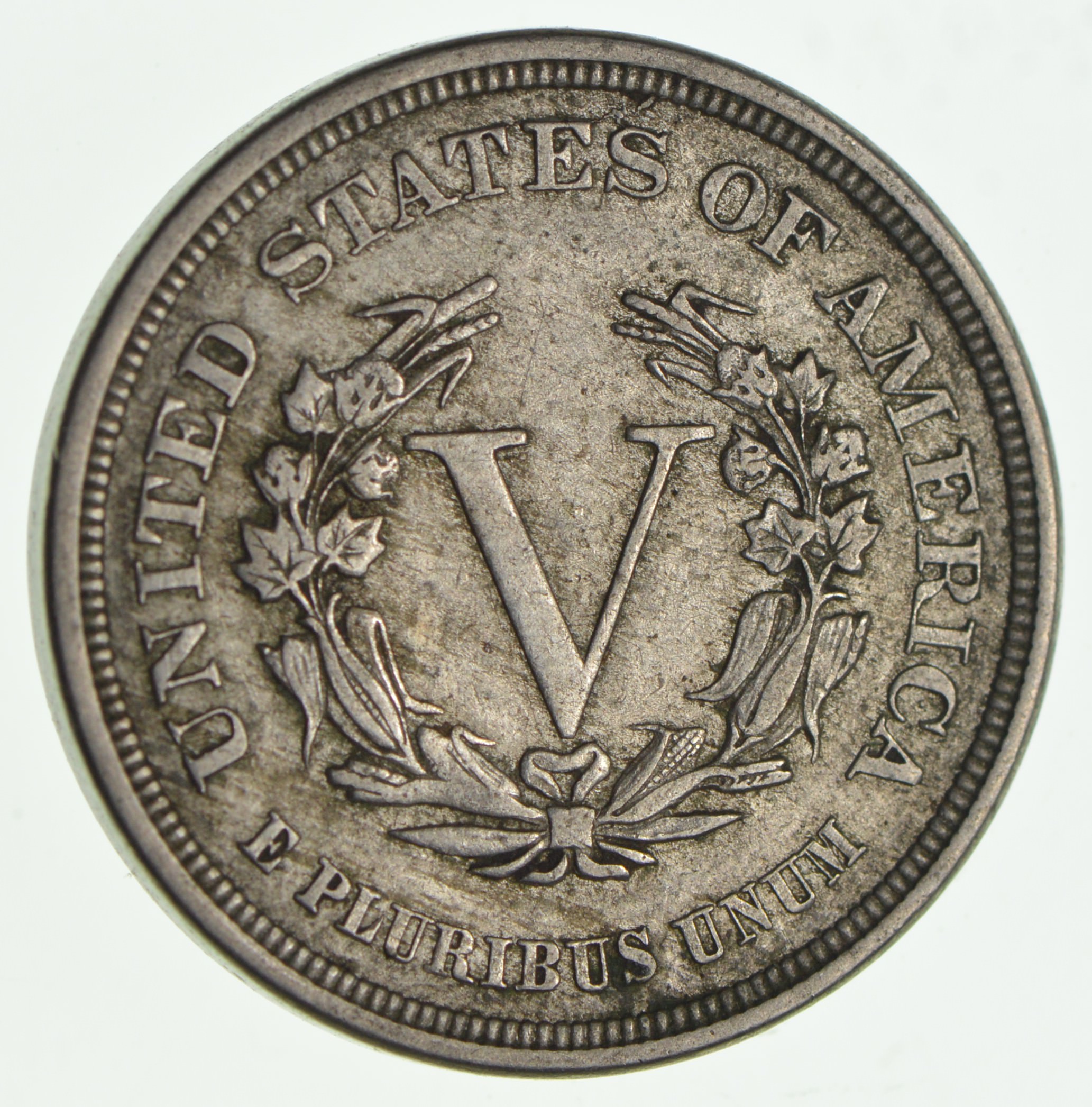 XF+ **Rare** 1883 'NO Cent' Liberty V Nickel - Tough - First Year Issue ...