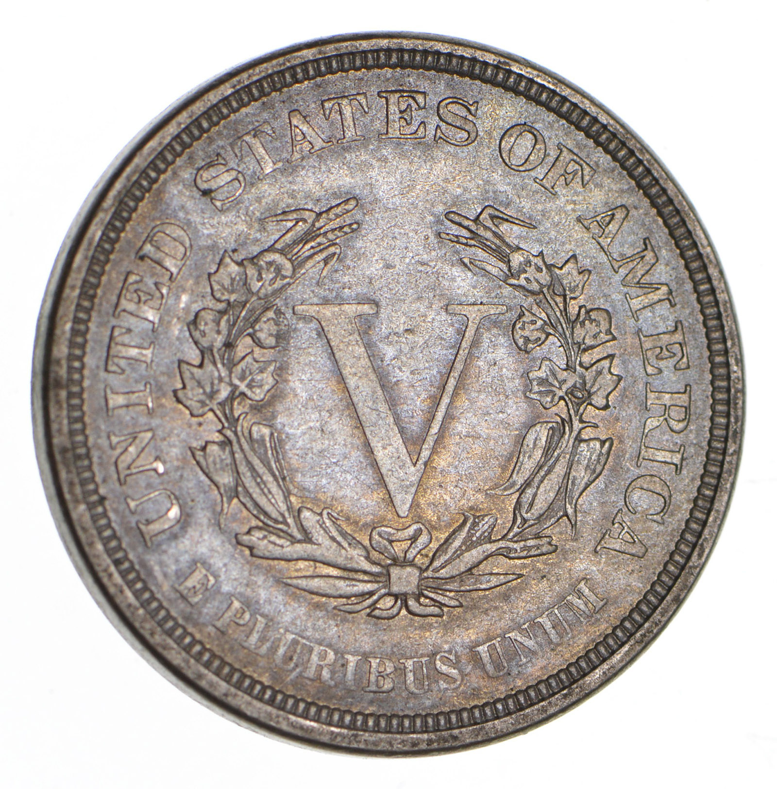 XF+ **Rare** 1883 'NO Cent' Liberty V Nickel - Tough - First Year Issue ...