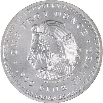 1 Oz 999 Silver Aztec Mayan Calendar Collectible Coin Medal Bullion ...