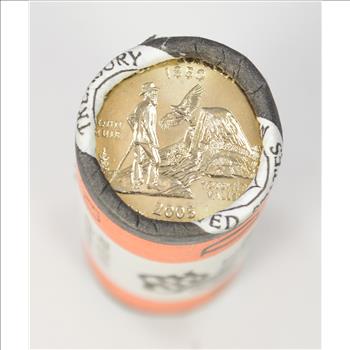 $10 Face Original Roll of California 2005-D Quarters Choice BU ...