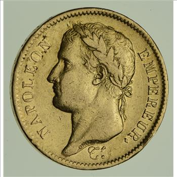 1811 France 40 Francs - Circulated | Property Room