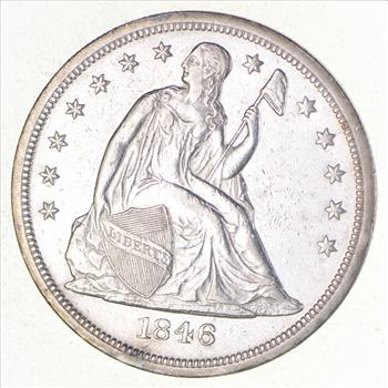 1846-O Seated Liberty Silver Dollar | Property Room
