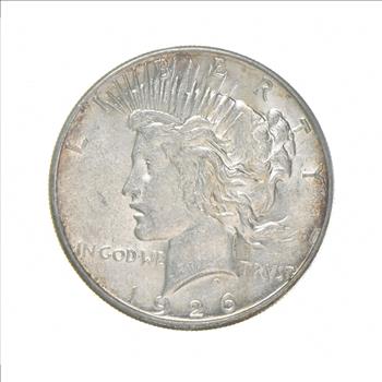 1926-S Peace Silver Dollar - Crusty Toned | Property Room
