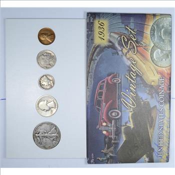 1936 - Birth Year Coin Set - Type Collection - Fantastic Anniversary ...
