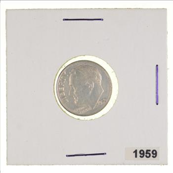 1959 Roosevelt Dime | Property Room