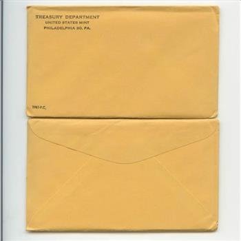 1961 Unopened (Envelope Still Sealed) U.S. Silver Proof Set - May ...