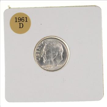 1961-D Roosevelt Dime | Property Room