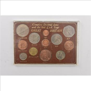 1967 Great Britain Type Set - Complete And Last Decimal Issue ...
