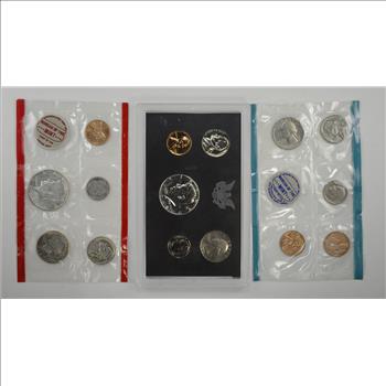 1968 US Proof & Mint Sets - Coin Collection Bundle - 2 Sets - 1 Price ...
