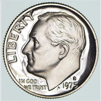 1975-S PROOF Roosevelt Dime - San Francisco Minted | Property Room