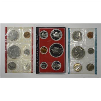 1976 US Proof & Mint Sets - Coin Collection Bundle - 2 Sets - 1 Price ...