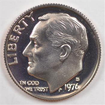 1976-S PROOF Roosevelt Dime - San Francisco Minted | Property Room
