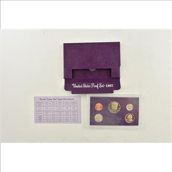 1987-S United States Proof Set Special Inside Out Packaging ERROR ...