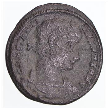 200-400AD Genuine Roman Ancient Bronze - Soldier Standing With Two ...