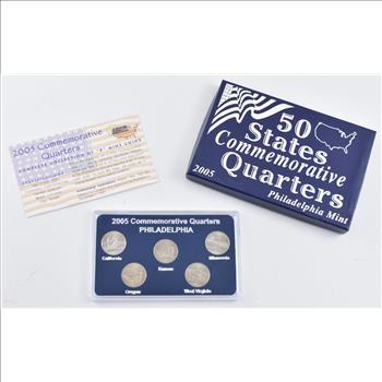2005 Commemorative Quarters Philadelphia Mint Edition*In Original ...