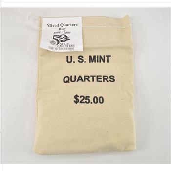 $25.00 FACE - Original SEALED - US Mint 1999-2000 Mixed Bag ...