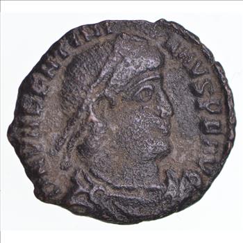 375-382AD Genuine Roman Ancient - Valentinian II "Captive" Coin ...