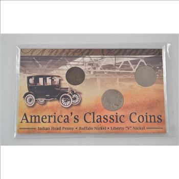 America's Classic Coins Fancy Packaging Coin Set Collection | Property Room