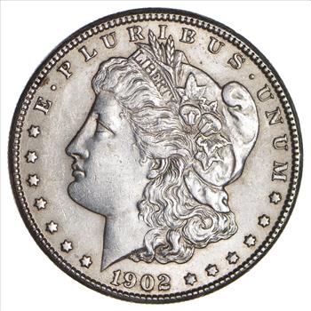 AU/Unc - High Grade 1902-O Morgan Silver Dollar | Property Room