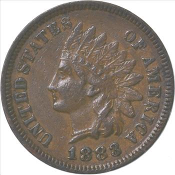 Better 1883 US Indian Head Cent Penny - Coin Collection Lot Set Break ...