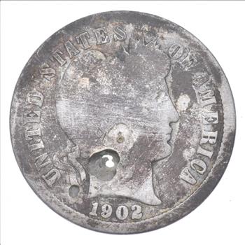 Better 1902-O - US Barber Liberty Silver Dime Coin Collection Lot Set Break | Property Room