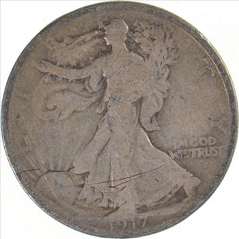 Better 1917 US Walking Liberty 90% Silver Half Dollar Coin Set Break ...