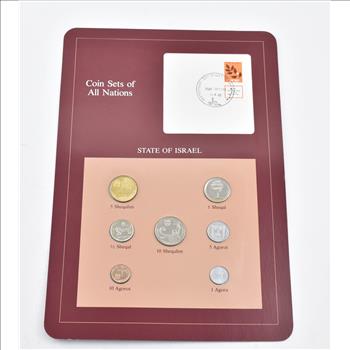 Coin Sets of All Nations - Uncirculated Coin Set - Israel | Property Room