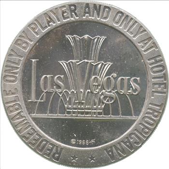 Collectible $1 Hotel Tropicana Casino Souvenir Chip 1960's Vintage ...