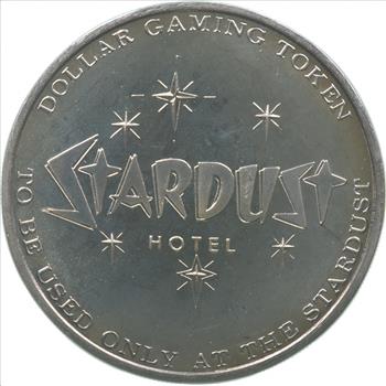 Collectible $1 Stardust Casino Souvenir Chip 1960's Vintage Token ...