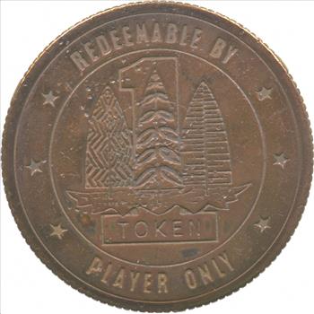Collectible 1 Token - Nevada Lodge Casino Souvenir Chip 1960's Vintage ...
