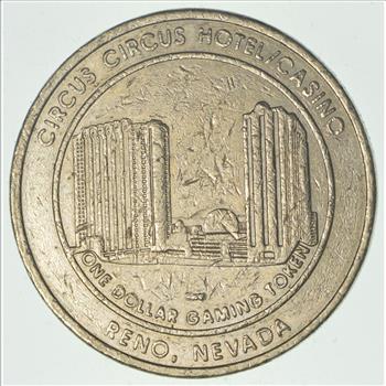 Collectible Circus Circus Casino Souvenir Token/Chip | Property Room