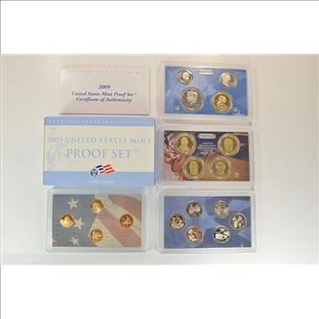 Complete 2009-S Deep Cameo Proof Set - 18 Coins Including Four ...