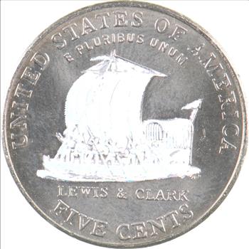 Custom - COLORIZED - 2004-P Westward Journey Nickel - Keelboat - High ...